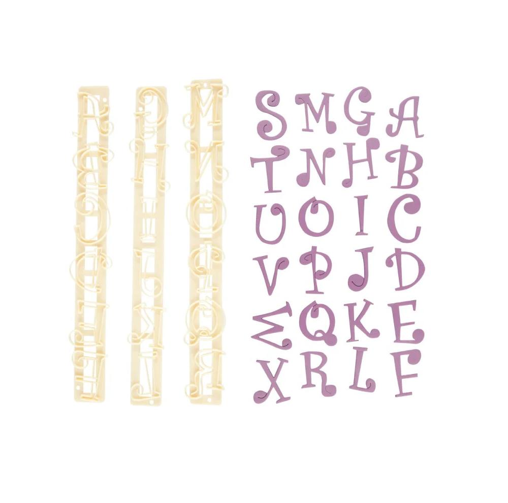 Alphabet and Number Cutters – Cake Warehouse