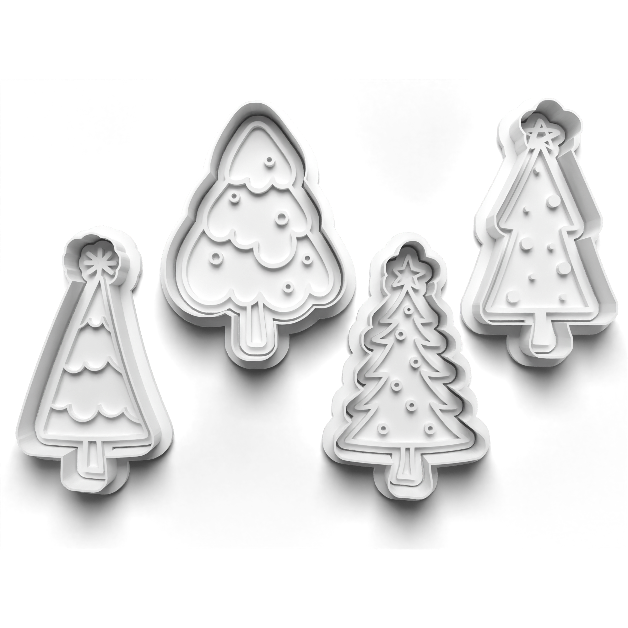Christmas Tree Cutter and Embosser Set – Cake Warehouse