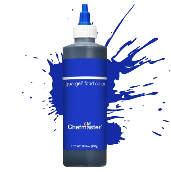 Chefmaster Gel Colour - Royal Blue (298g bottle) - Cake Warehouse NZ