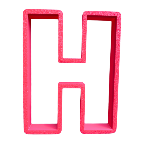 CW Large Letter Cookie Cutter - H – Cake Warehouse