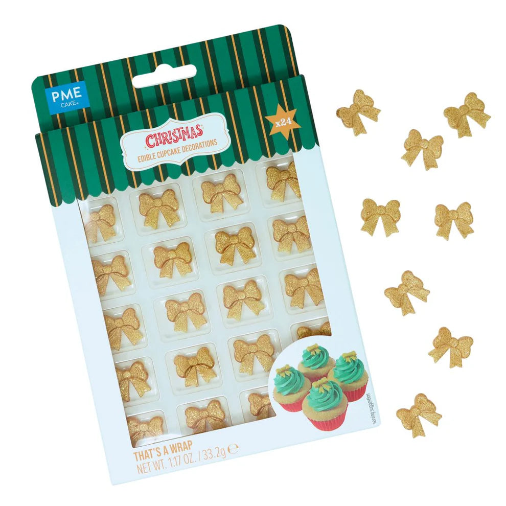PME Glitter Bow Icing Decorations – Cake Warehouse