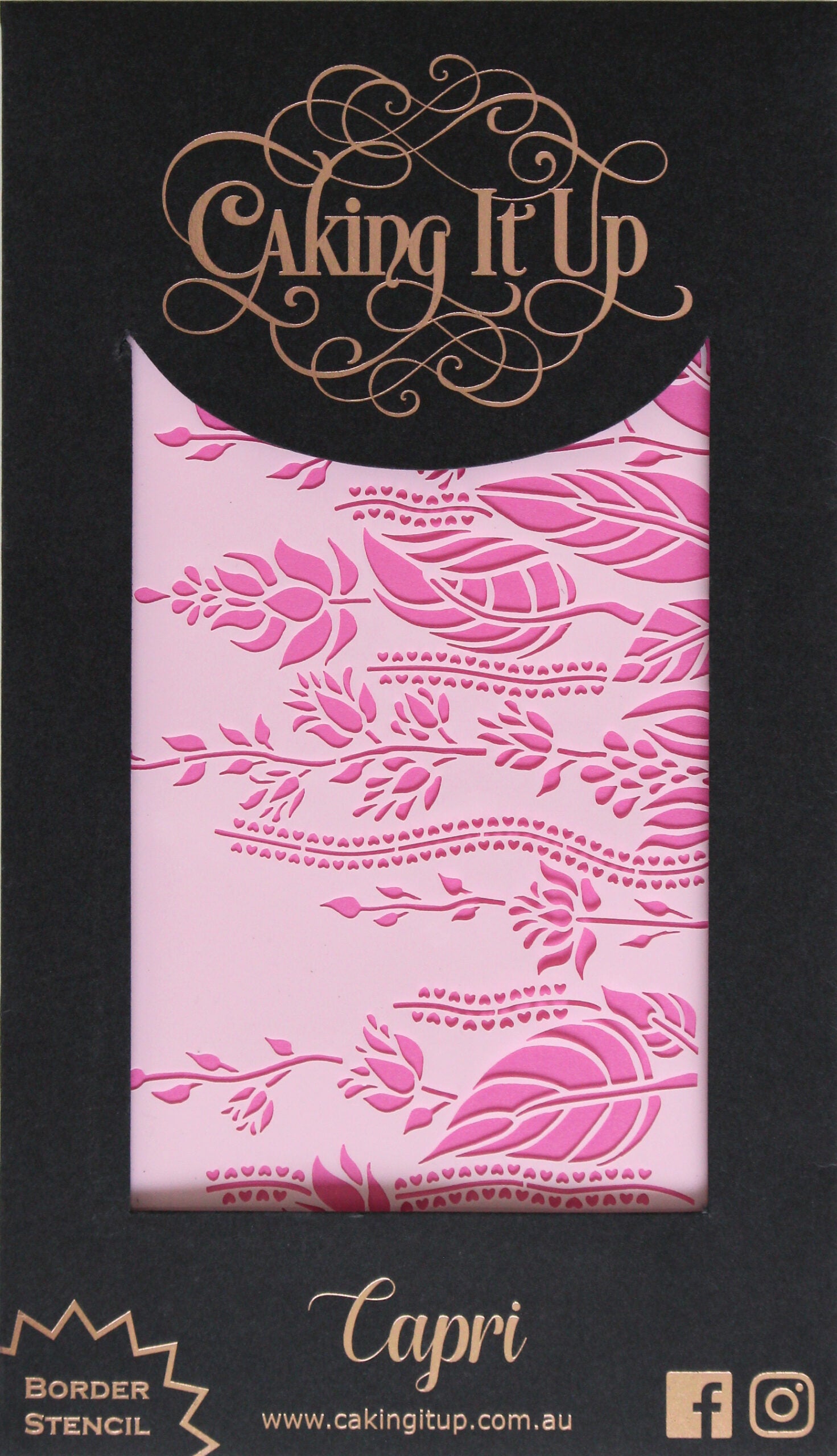 Caking It Up - Capri Stencil – Cake Warehouse